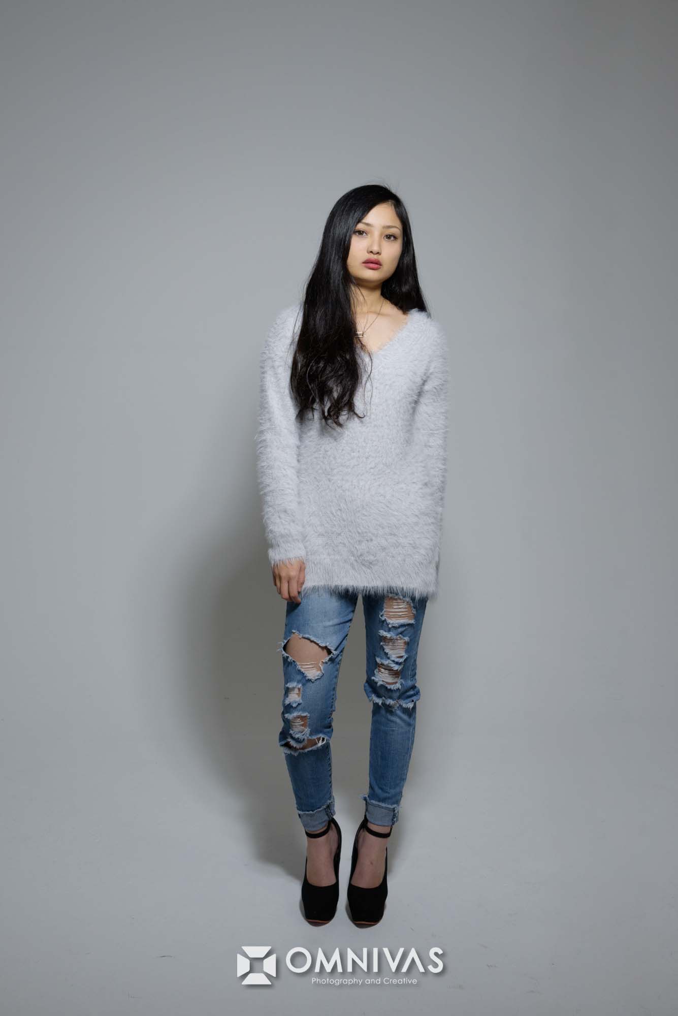 【モデル撮影】1灯で変化を作る！ライティング比較【迷ったときに見返したい】 │ 撮影機材のOMNIVAS（オムニバス）